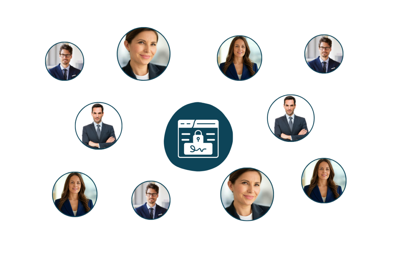 Signature SSP à Distance | Jusqu'à 10 Signataires | Conforme eIDAS